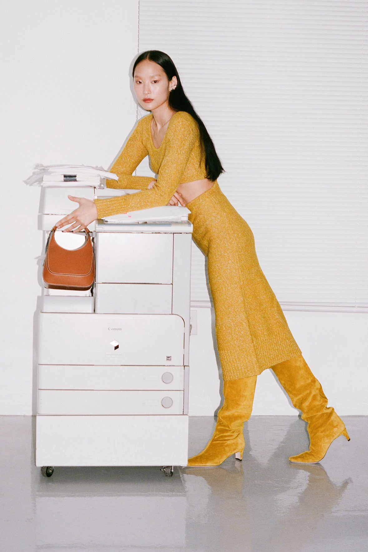 SUNFLOWER ELEANOR & OCHER WALLY LOOK – STAUD