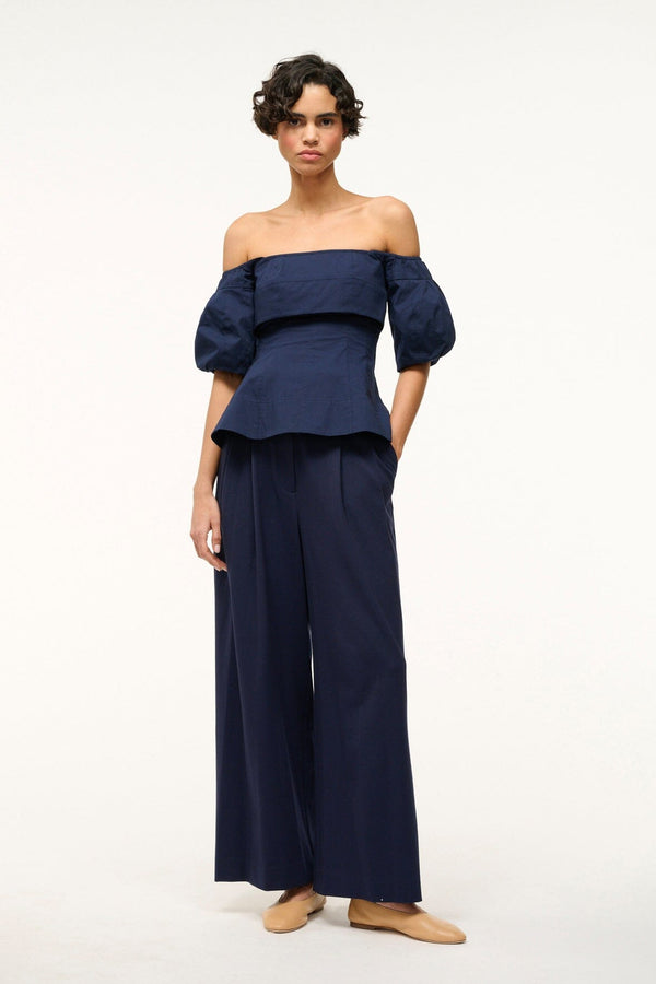 STAUD Tops - Button-down, Knit Top, Satin Top, Poplin Top