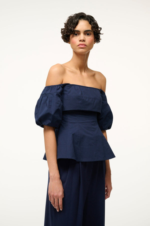 STAUD Tops - Button-down, Knit Top, Satin Top, Poplin Top