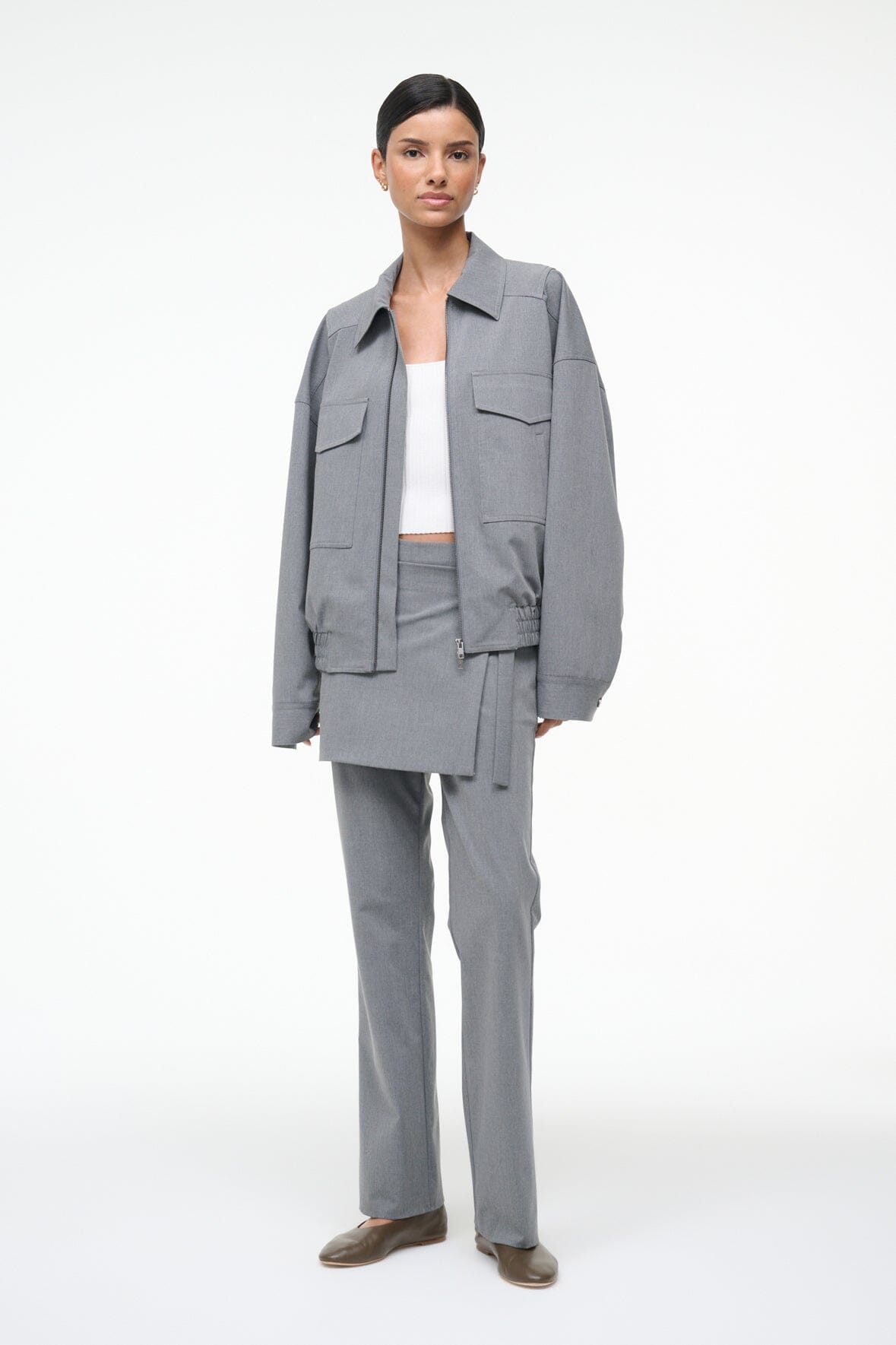 STAUD EUGENE JACKET STATIC