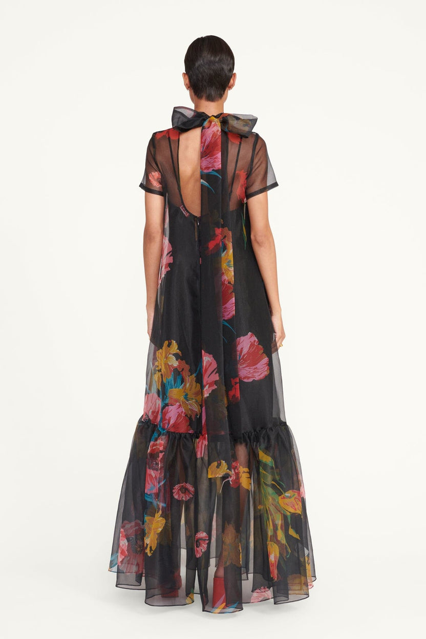 STAUD CALLUNA DRESS FIRST BLOOM NIGHT