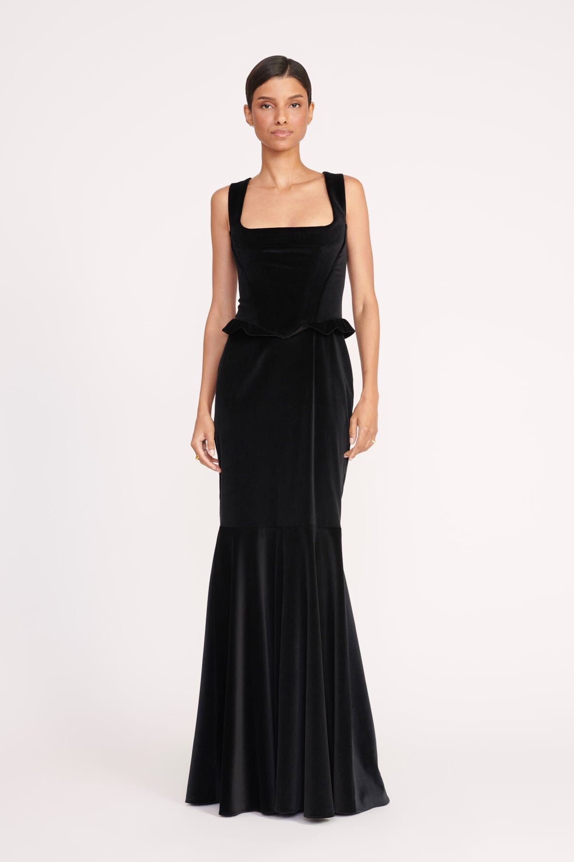 Staud Lorelai Dress Black