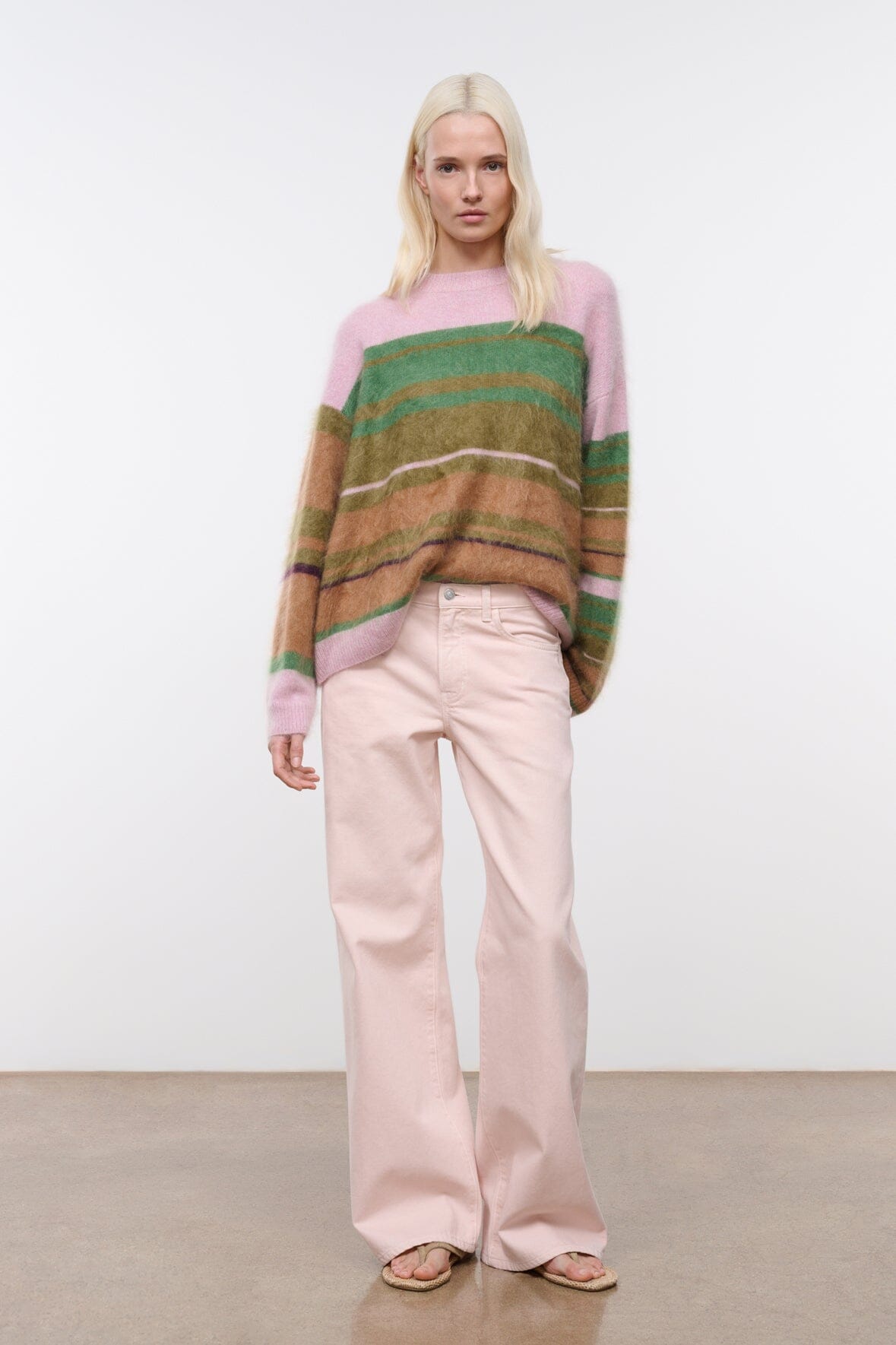 STAUD GUS RELAXED JEAN 33 ROSE