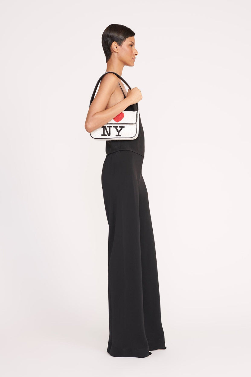TOMMY BEADED BAG | I LOVE NEW YORK – STAUD