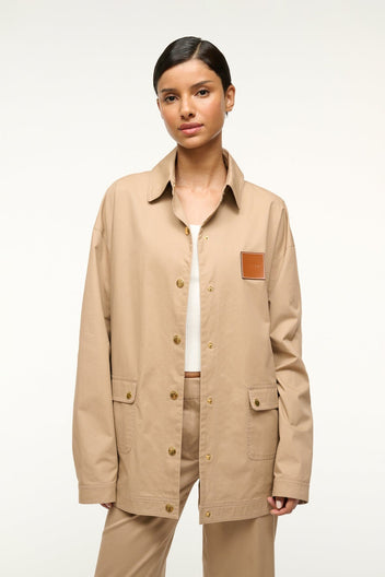 STAUD Outerwear - Belted Coat, Jacket, Trench Coat