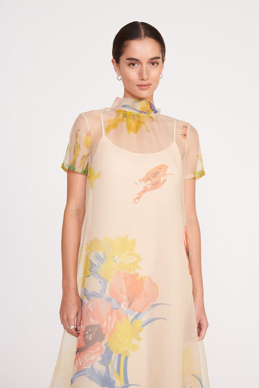 STAUD CALLUNA DRESS FIRST BLOOM DAY