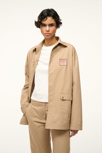 STAUD Outerwear - Belted Coat, Jacket, Trench Coat