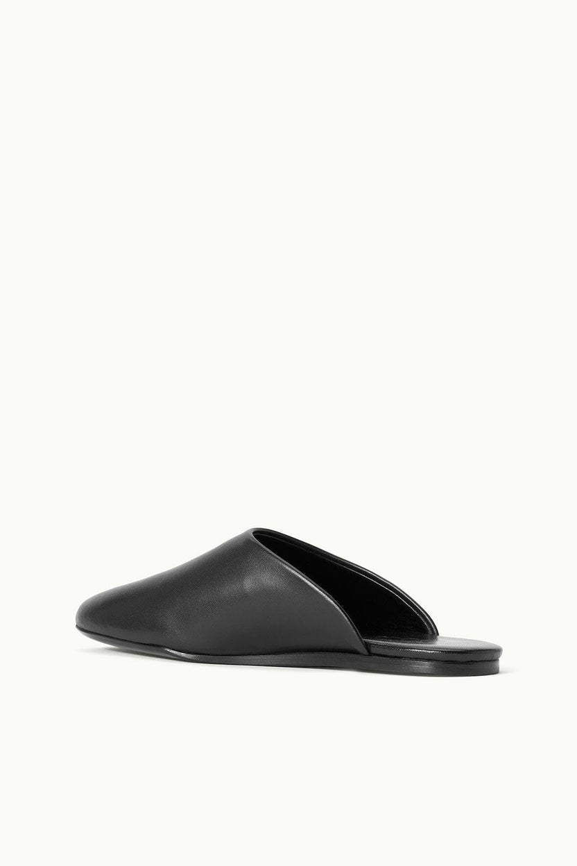 STAUD CUSTOM ABBY SLIPPER BLACK