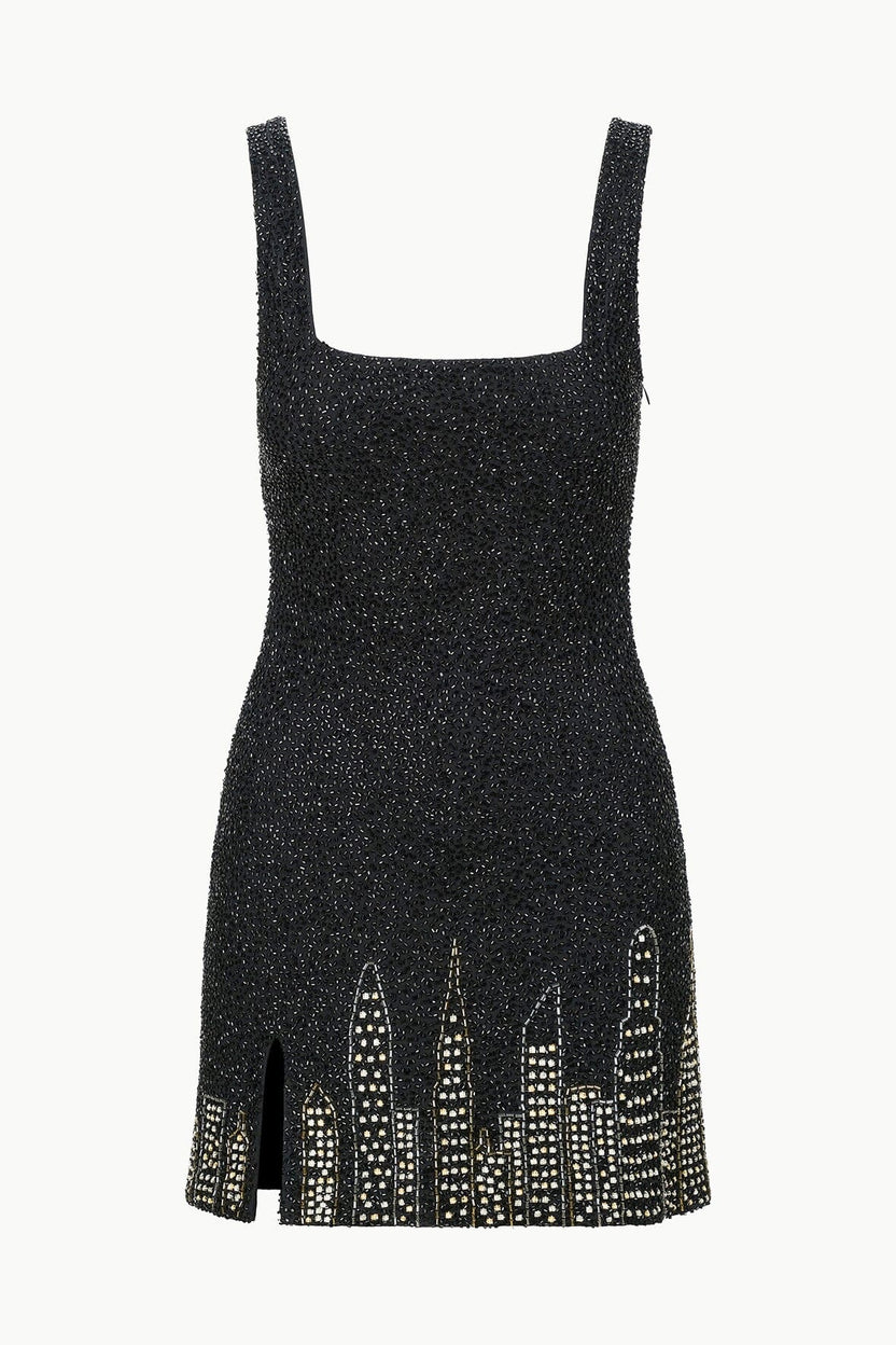 STAUD LE SABLE DRESS NYC SKYLINE