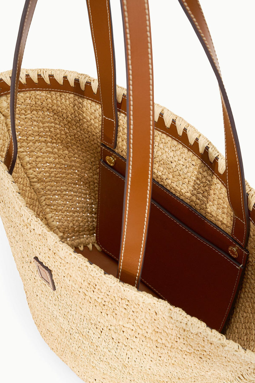 STAUD VISTA TOTE NATURAL/TAN