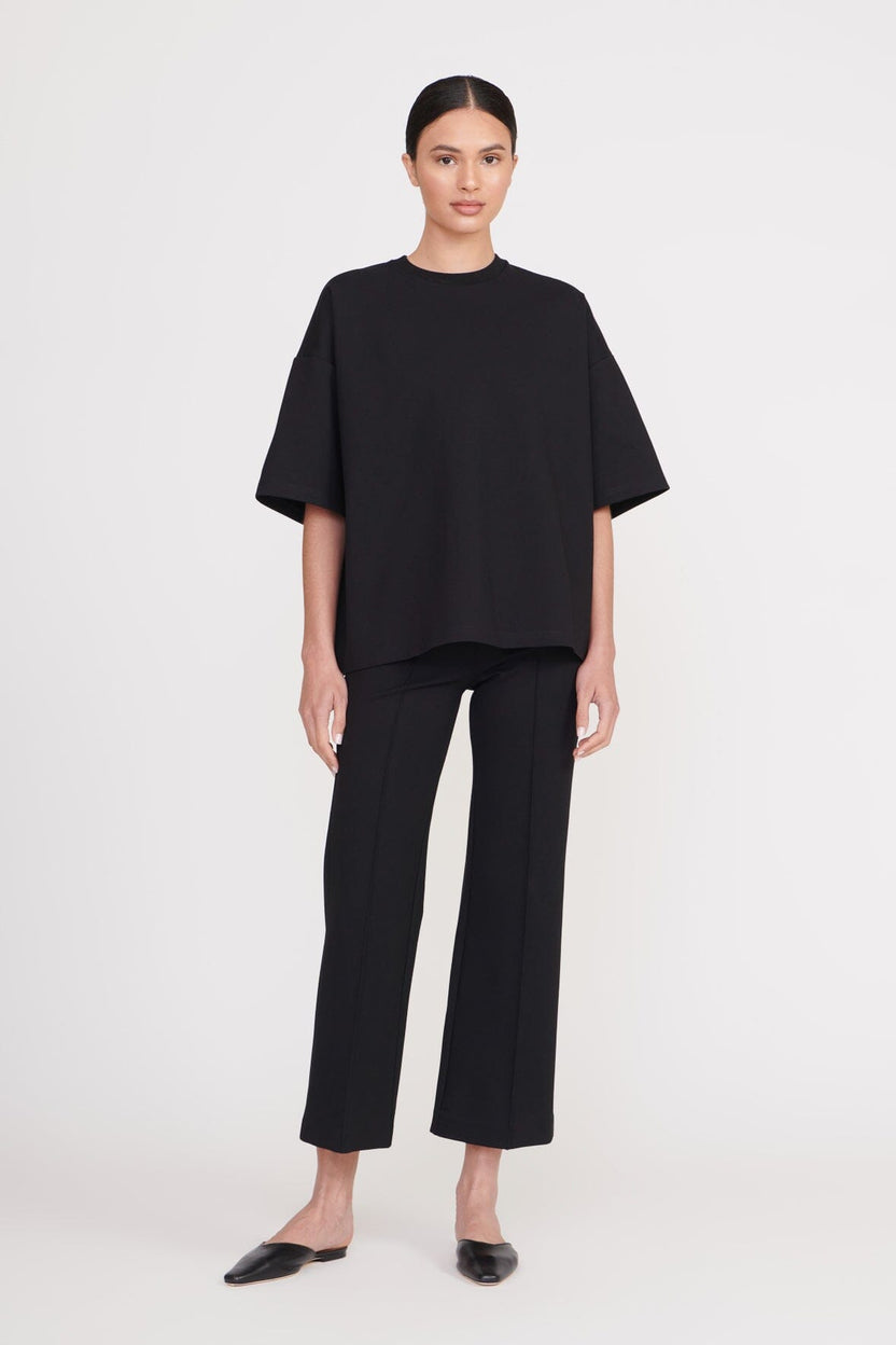STAUD CAPSULE TOP BLACK