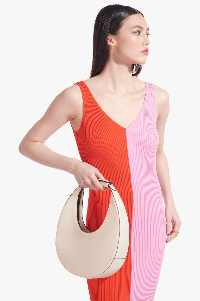 STAUD MOON BAG | CREAM