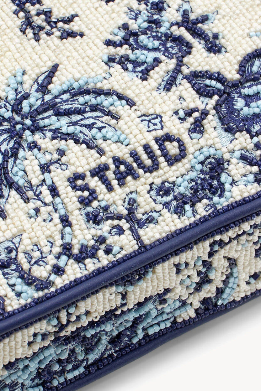 STAUD TOMMY BEADED BAG TOILE DE PUP